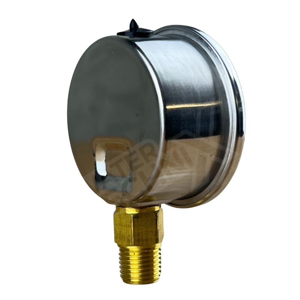 Stainless Steel Filter Pressure Gauge for Water & Oil